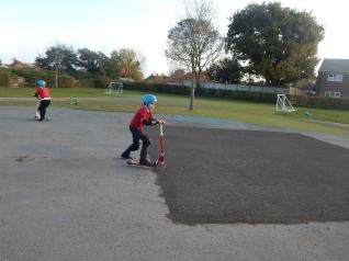 Frome Valley CE First School - PE: Scooter Lessons